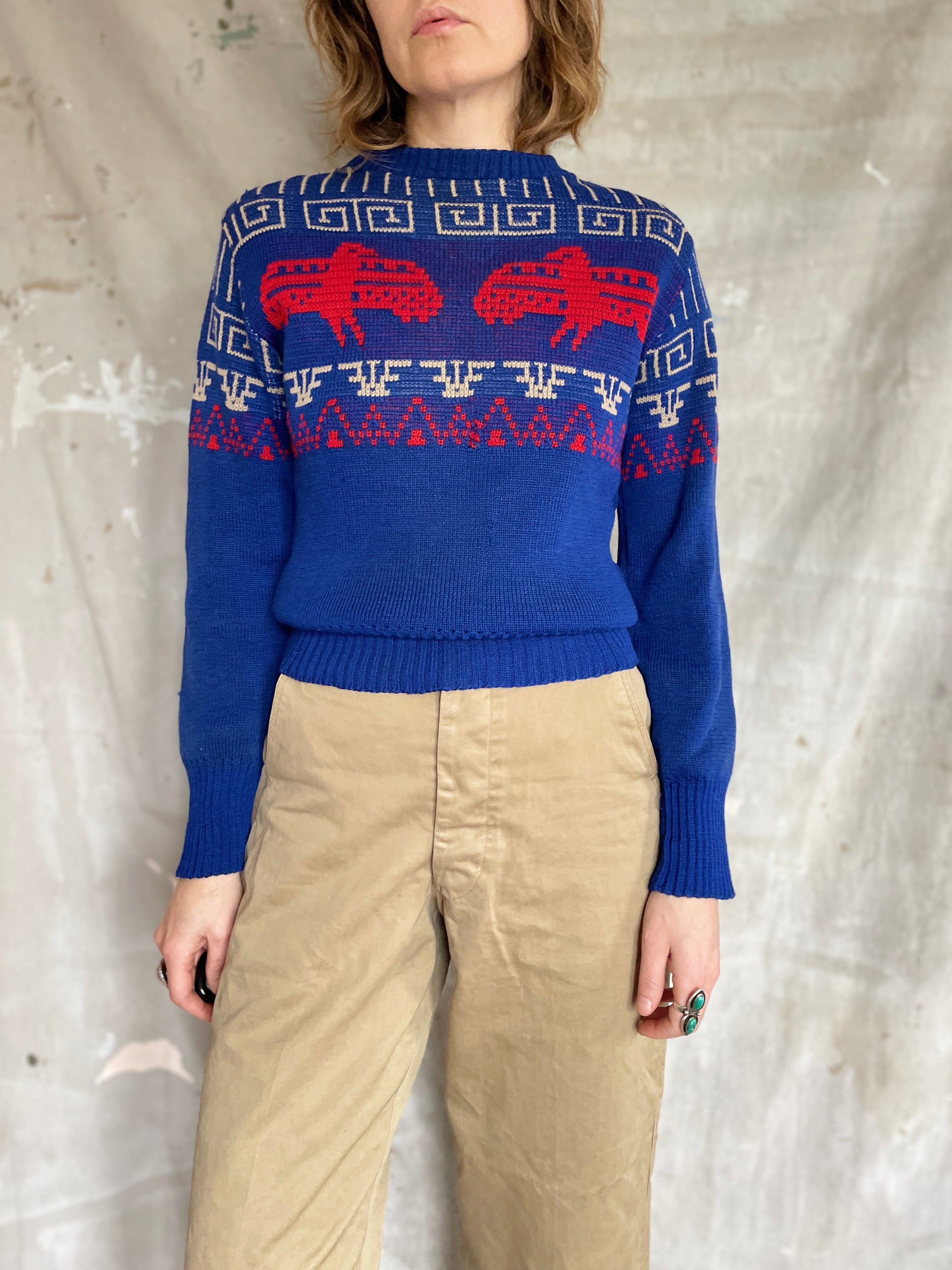 50s Thunderbird Sweater – Double Barrel Dry Goods