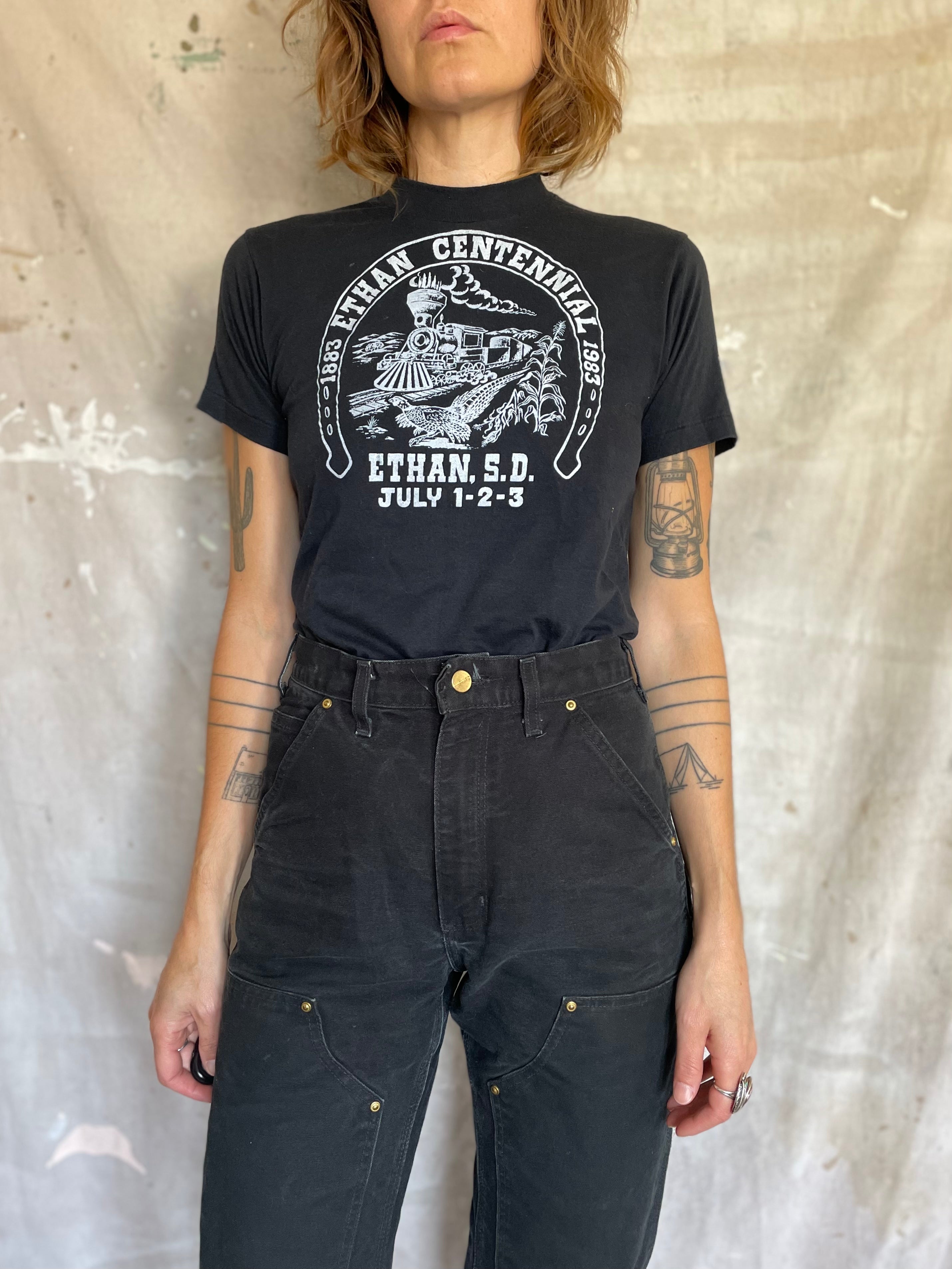 80s Ethan SD Centennial Tee – Double Barrel Dry Goods