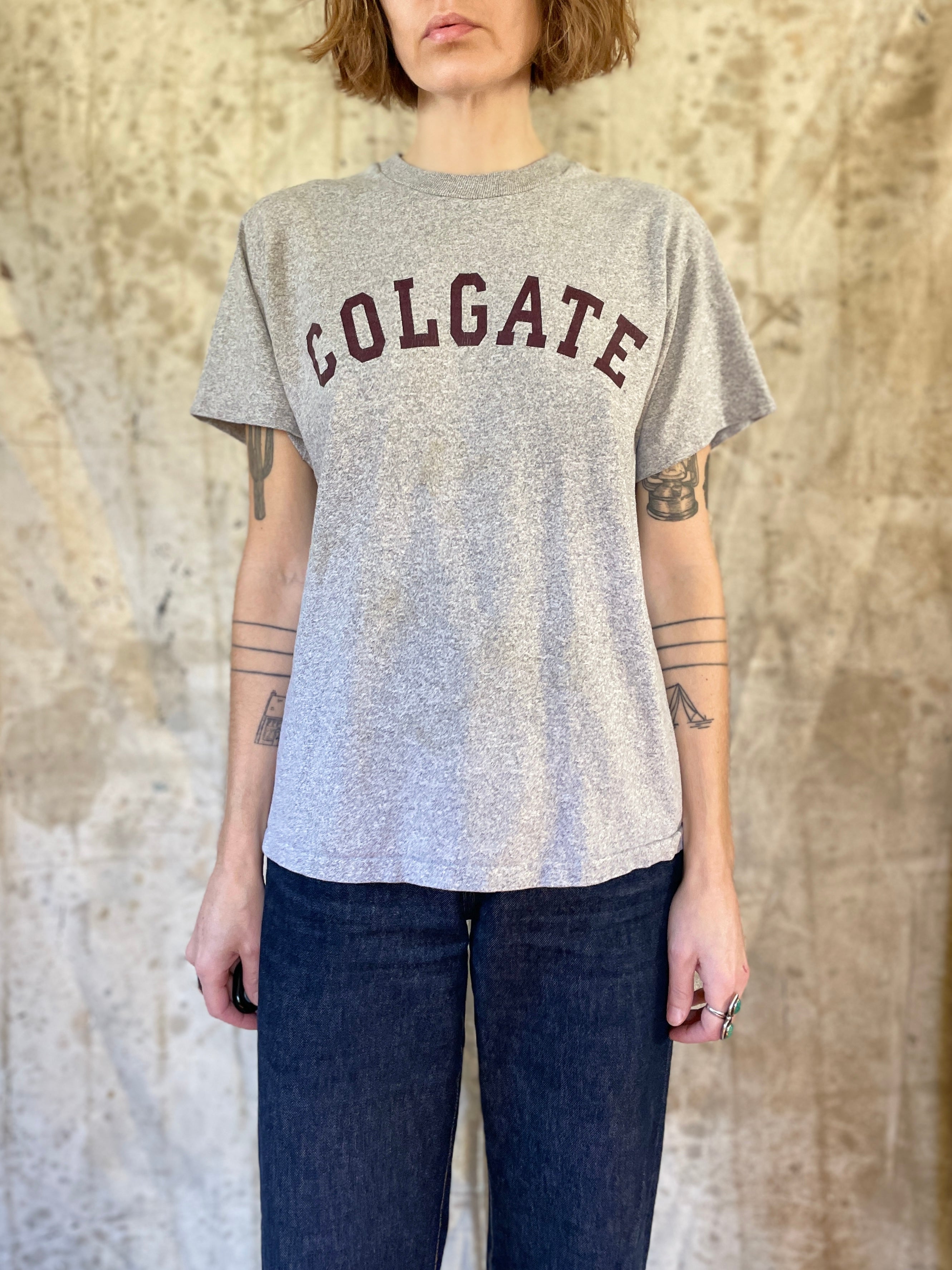 80s Colgate College Tee – Double Barrel Dry Goods