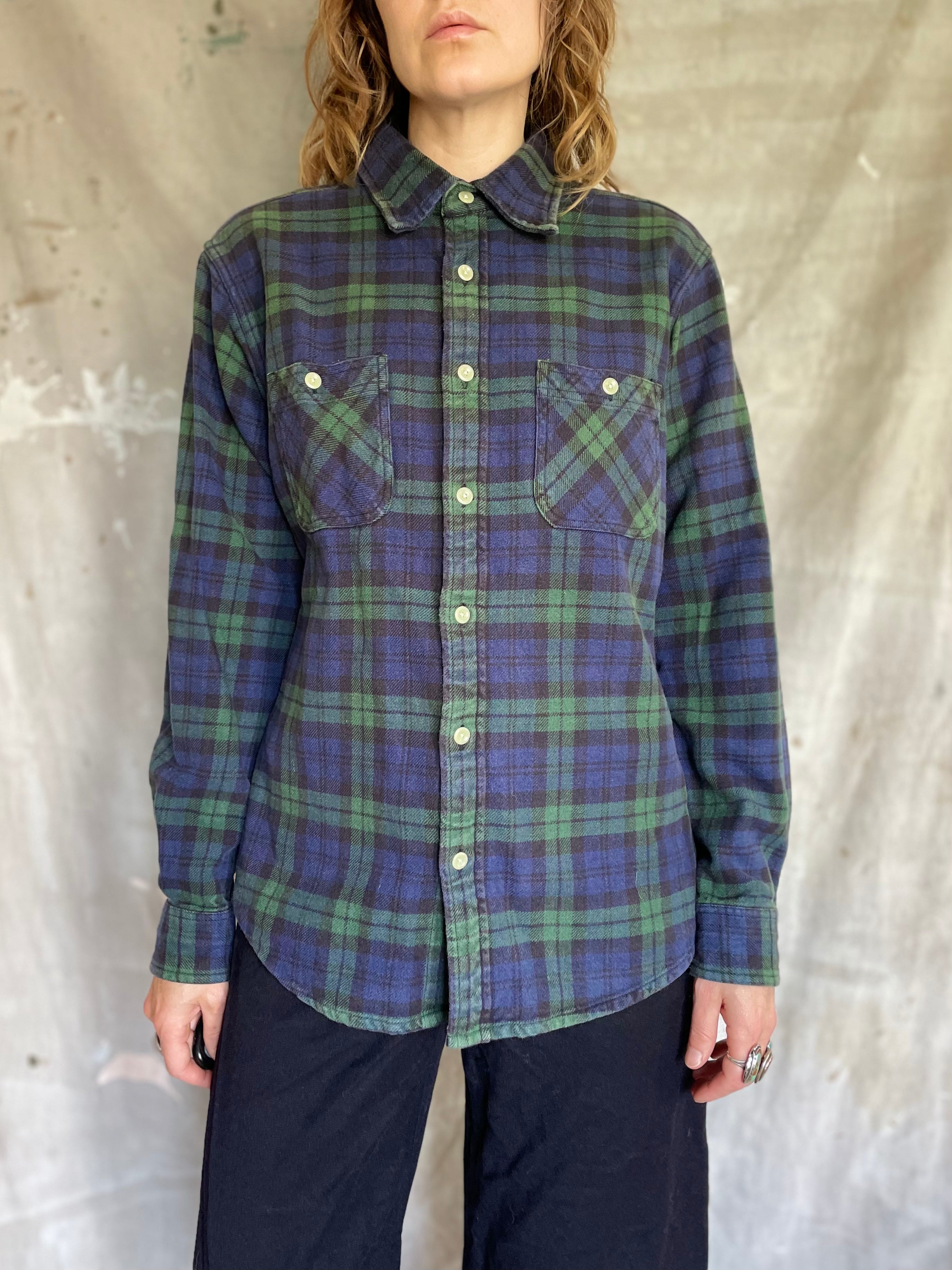 80s/90s Plaid Flannel – Double Barrel Dry Goods