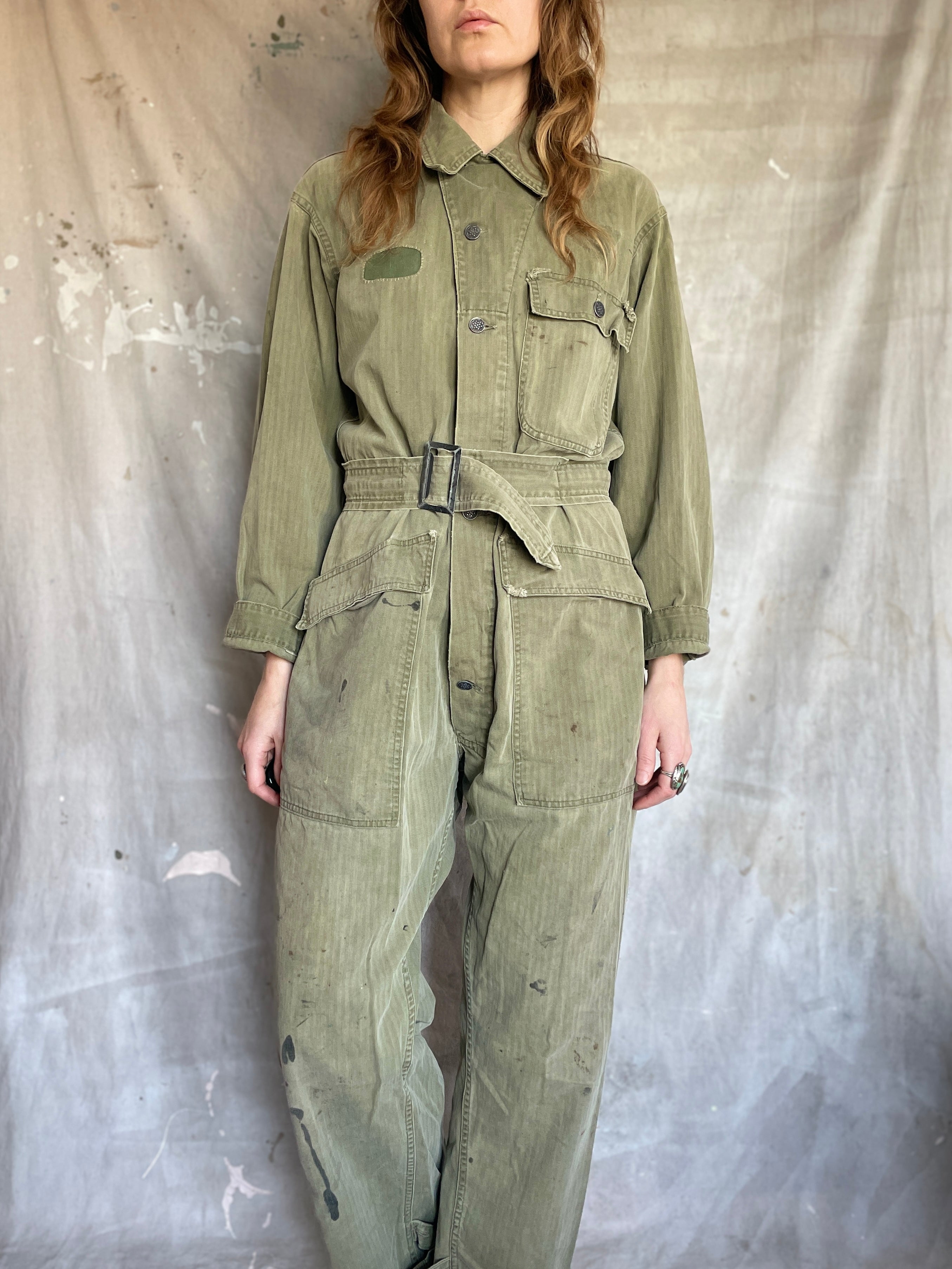 50s HBT 13 Star Military Coveralls – Double Barrel Dry Goods