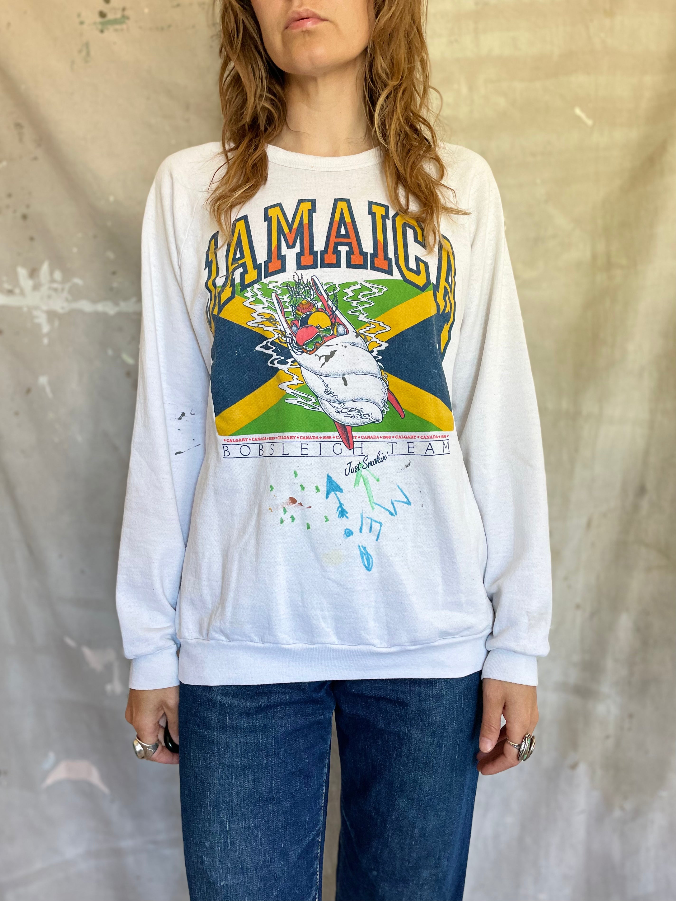 80s Jamaica Bobsleigh Team – Double Barrel Dry Goods