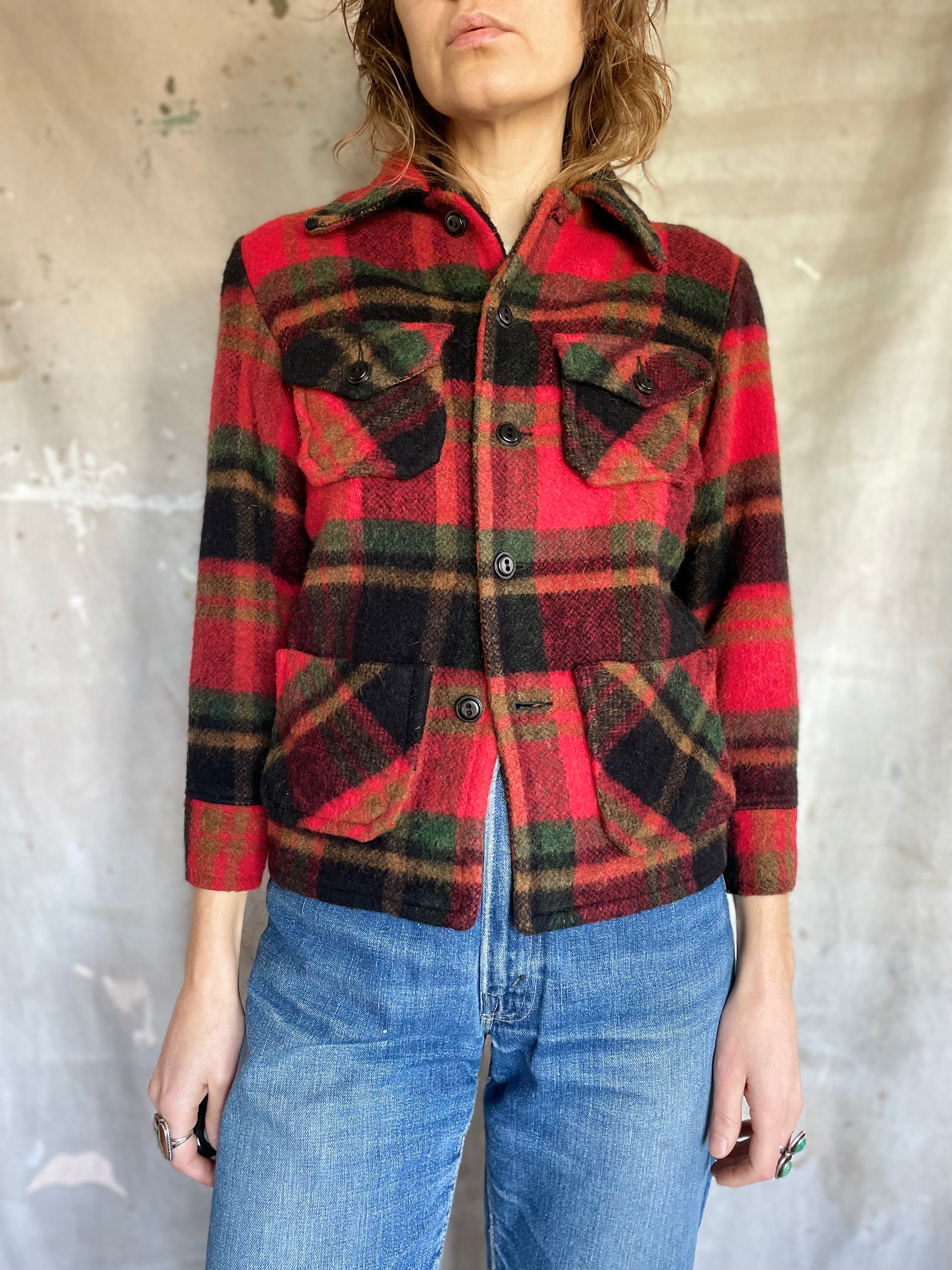 60s/70s Plaid Chore Coat – Double Barrel Dry Goods